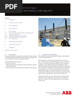 GIS Testing and Commissioning Checklist - SEC - CSD | PDF | Switch ...