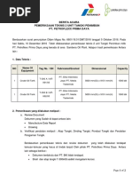 Notulen Rapat P2K3 | PDF | Teknologi & Rekayasa