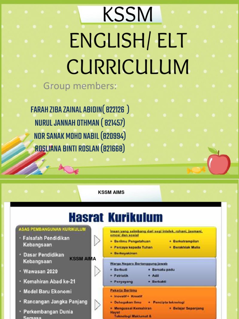 KSSM | PDF | Educational Assessment | Curriculum