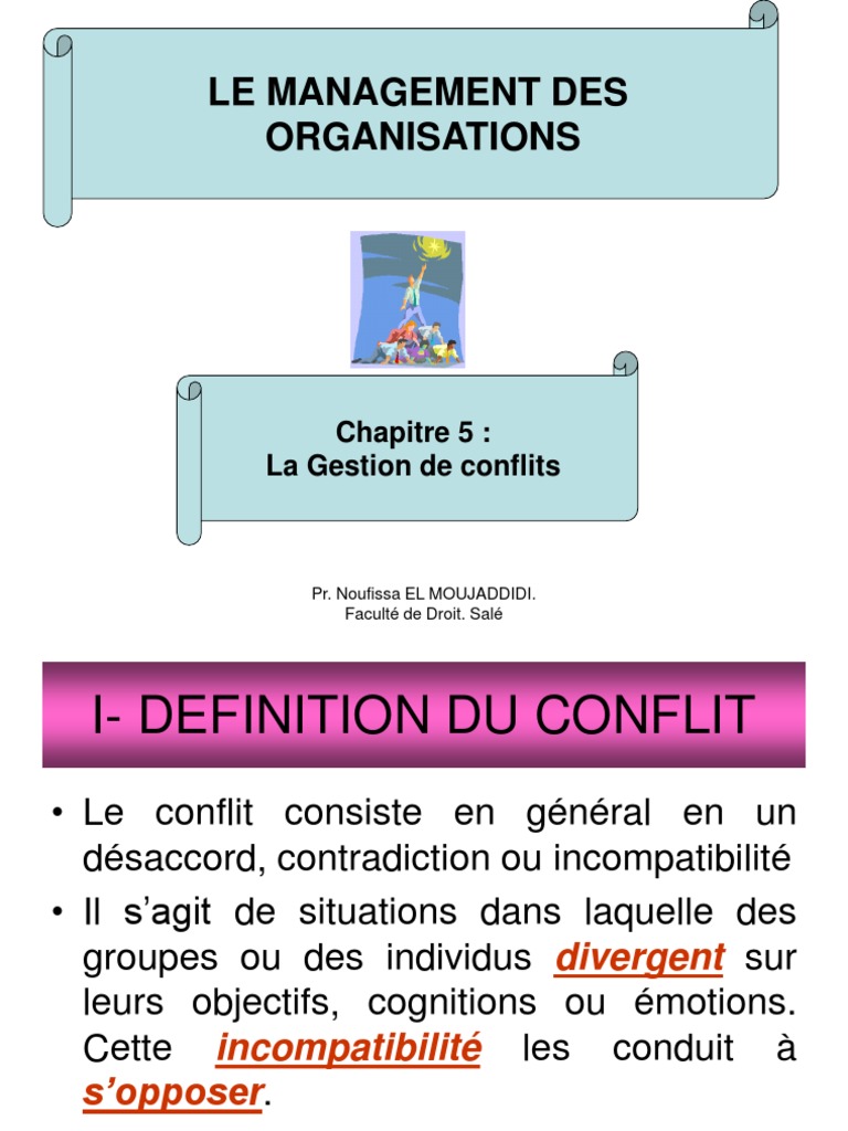 Définition Et Type Conflit | PDF