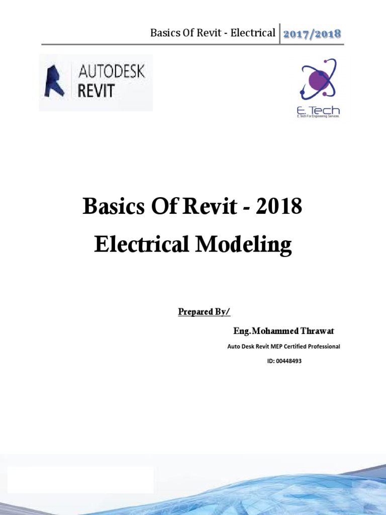 Basics of Revit - Electrical Modelling | PDF | Autodesk Revit ...
