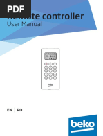 Senville Remote Control Manual | PDF | Air Conditioning | Remote Control