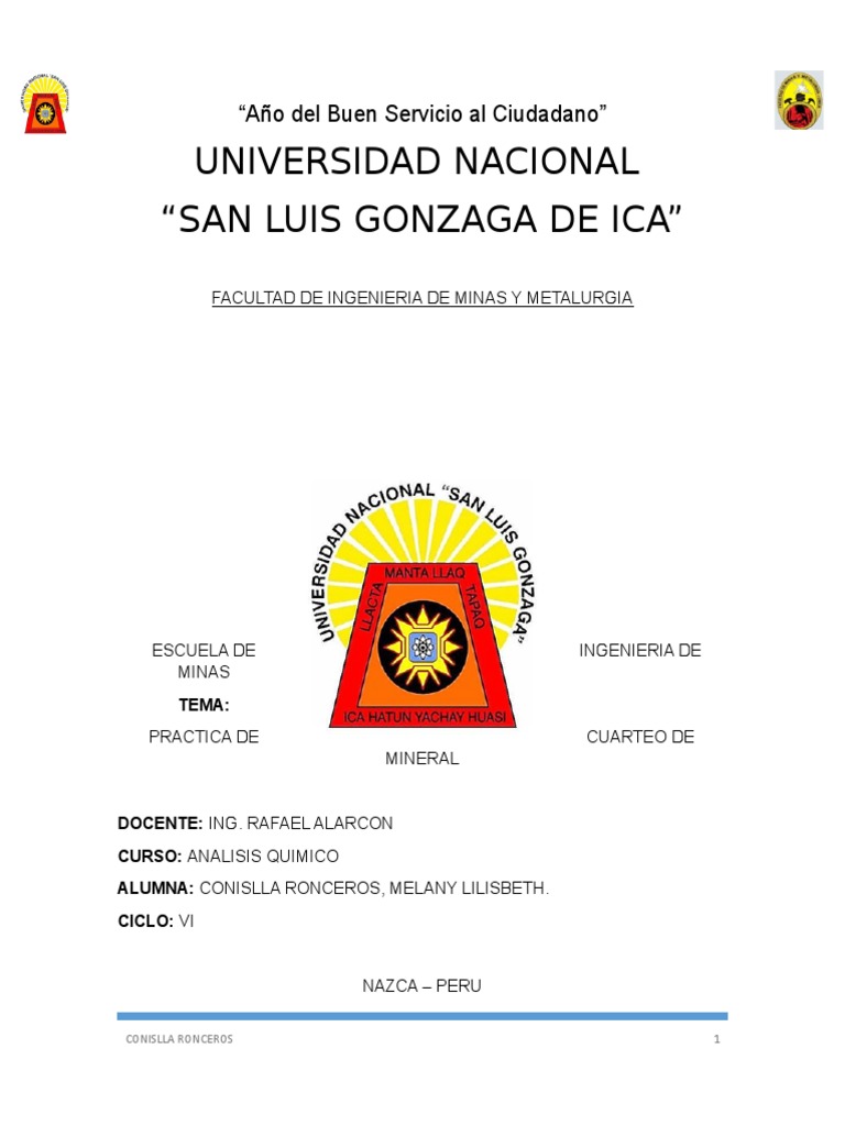 CUARTEO | PDF | Muestreo (Estadísticas) | Minerales