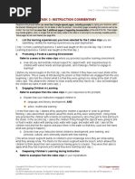 edTPA Task 1 - Planning Commentary | PDF | Equations | Learning