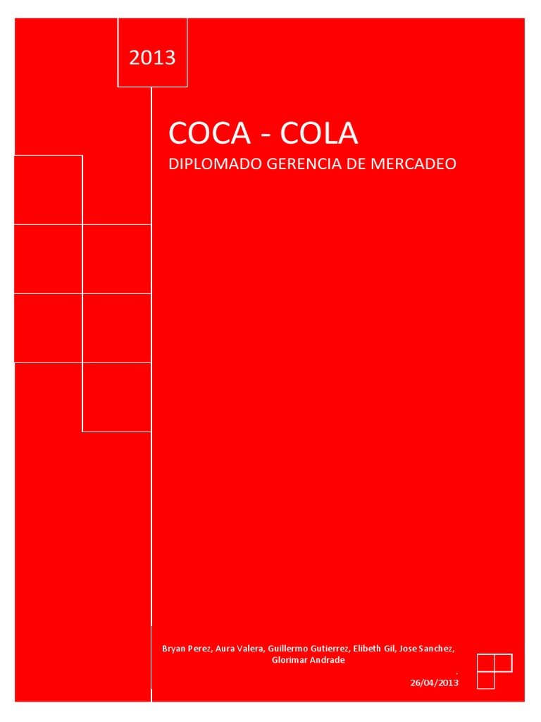 Coca Cola | PDF | Coca Cola | Marketing