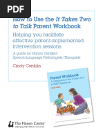 Hanen Program for Language Development | PDF | Imitation | Conversation
