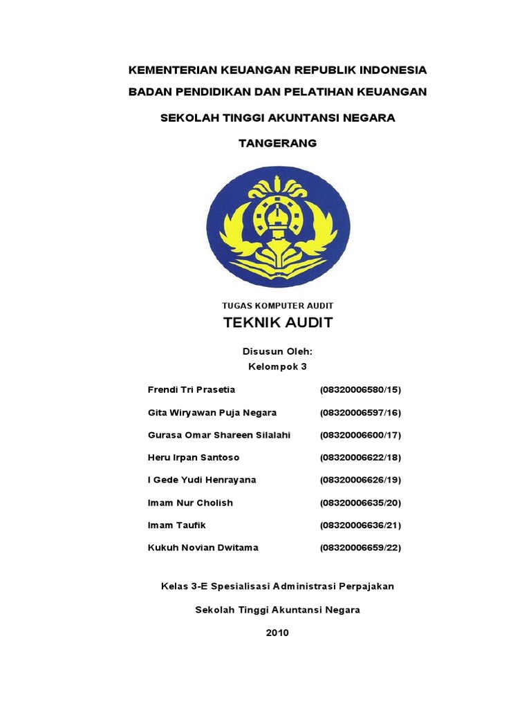 Teknik Audit | PDF
