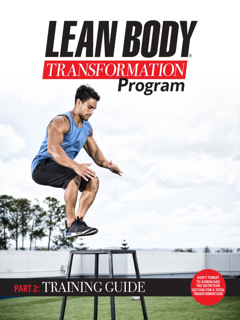 Labrada Leanbodychallenge Transform Training Male | PDF | Anatomical ...
