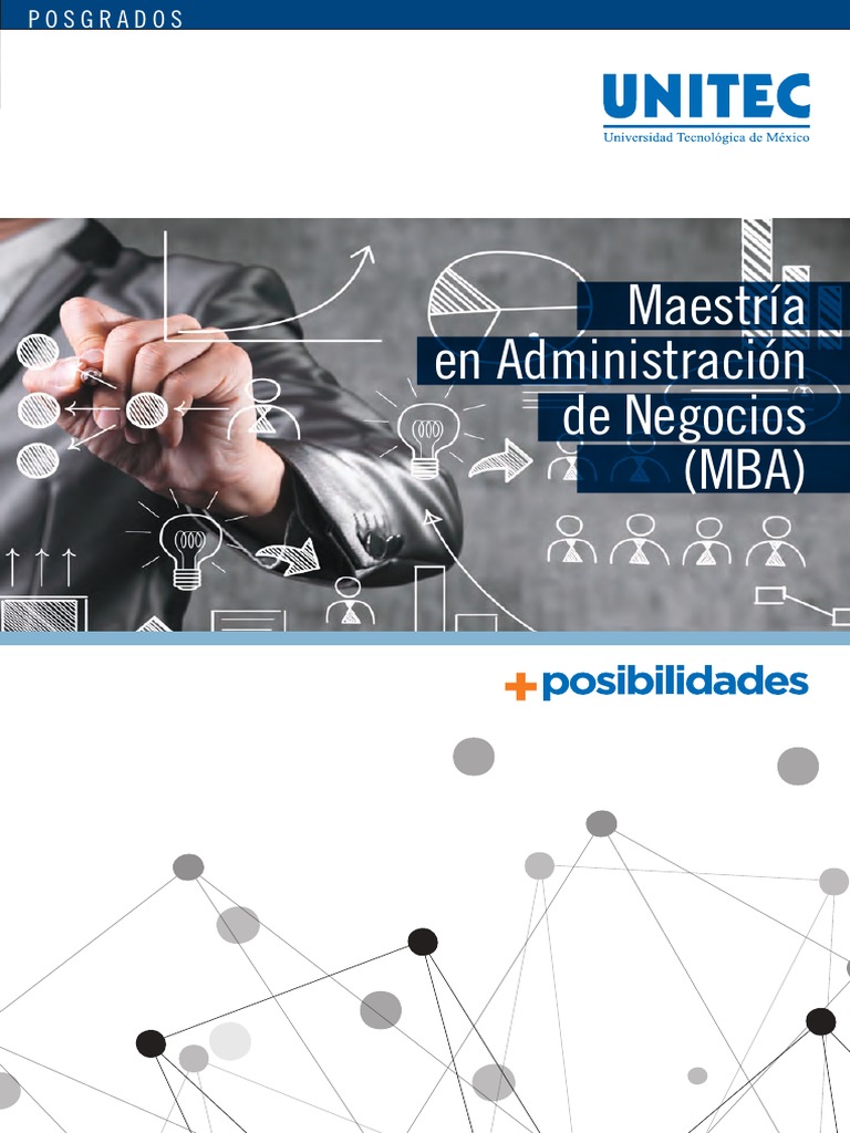 Maestria En Administracion De Negocios Mba Pdf Máster En