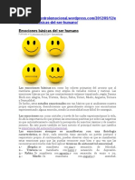 Emociones Matea | PDF | Ira | Las emociones