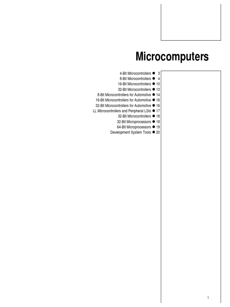 BM 11164 | PDF | Microcontroller | Classes Of Computers