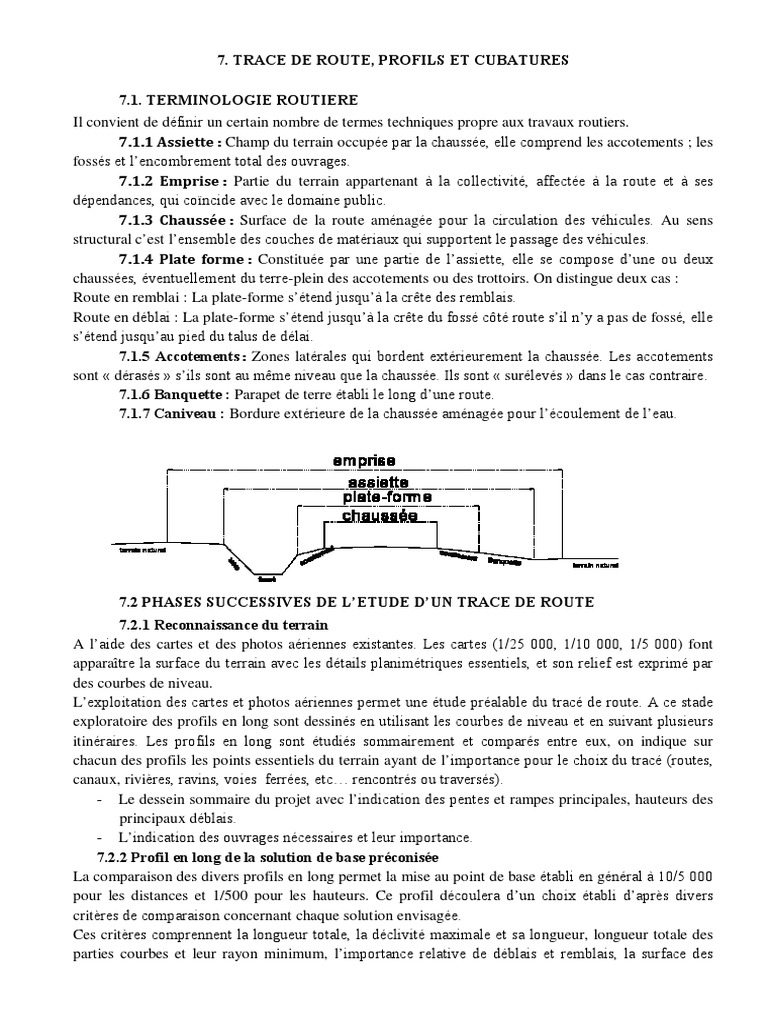 Terminologie Routiere ++ PDF | PDF | Route | Angle