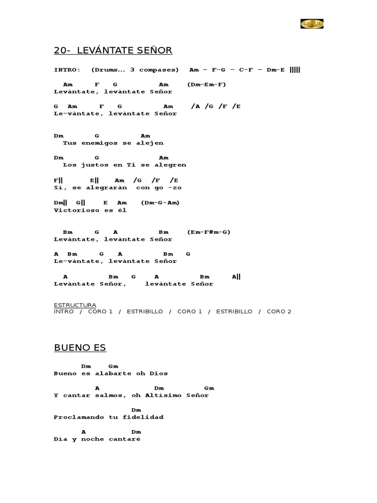 Roni Roni Bat Zion: Letra y Acordes | PDF