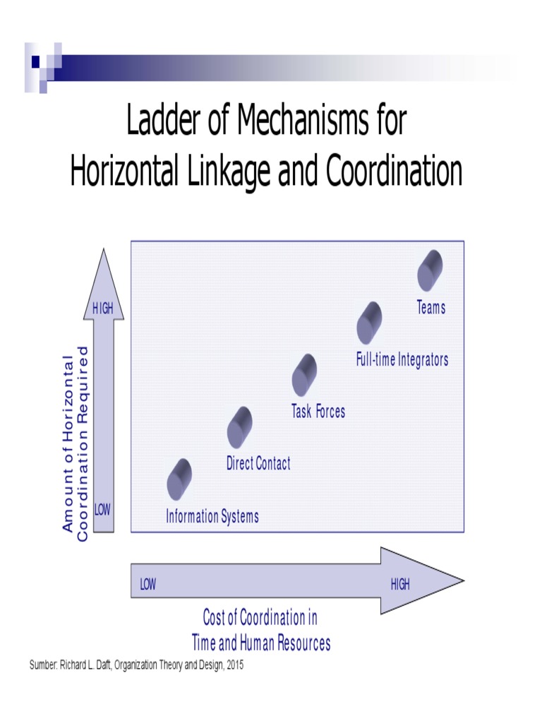 Ladder of Horizontal Coordination | PDF