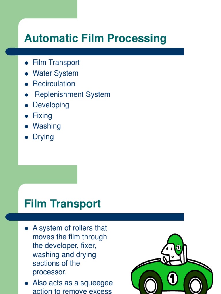 Automatic Film Processing Overview | PDF | Chemical Compounds ...