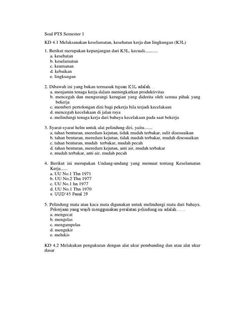 Soal Pts PDTM Kelas X | PDF