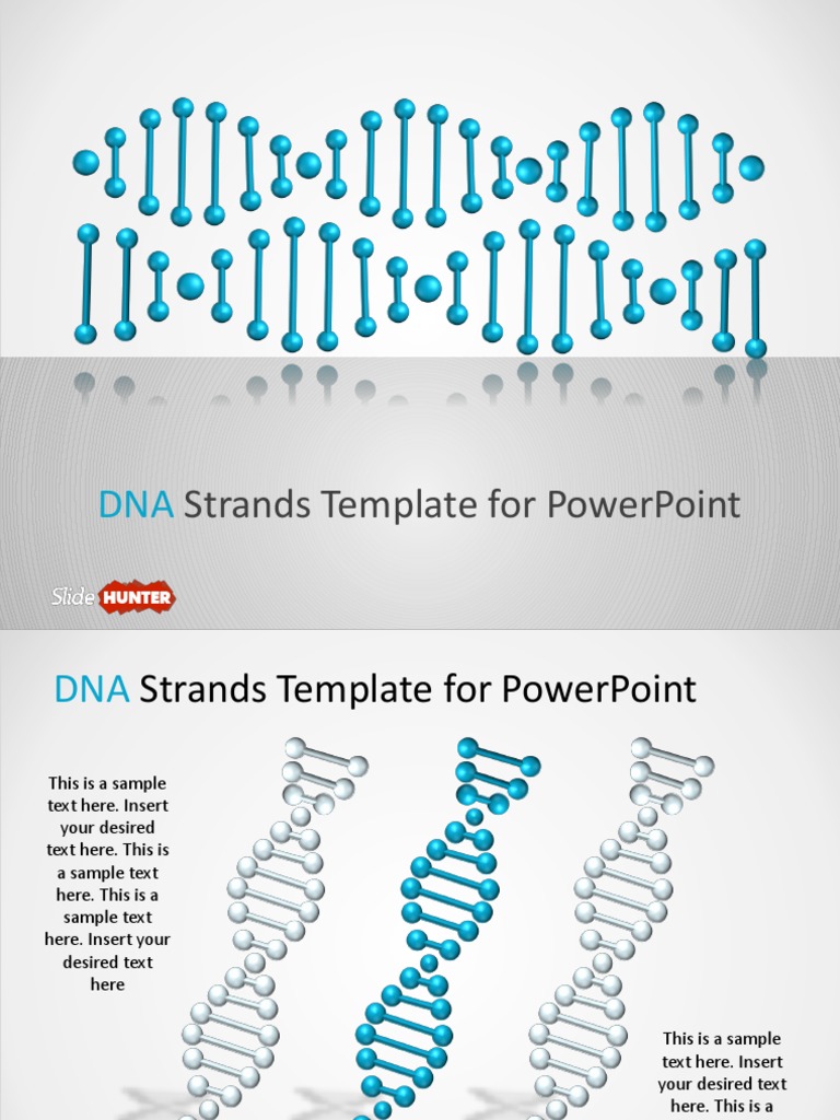 Strands Template For Powerpoint | PDF