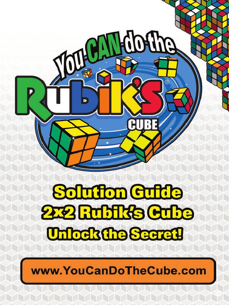 Rubiks 2x2 Solution Guide | PDF | Home & Garden