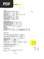 Genset Foundation Computation | PDF | Engine Technology | Internal ...