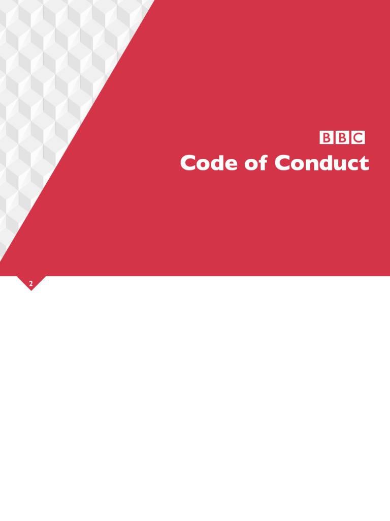 BBC Code of Conduct | PDF | Bbc | Social Media