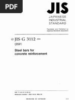 Jis G 3101 PDF | PDF | Extrusion | Structural Steel