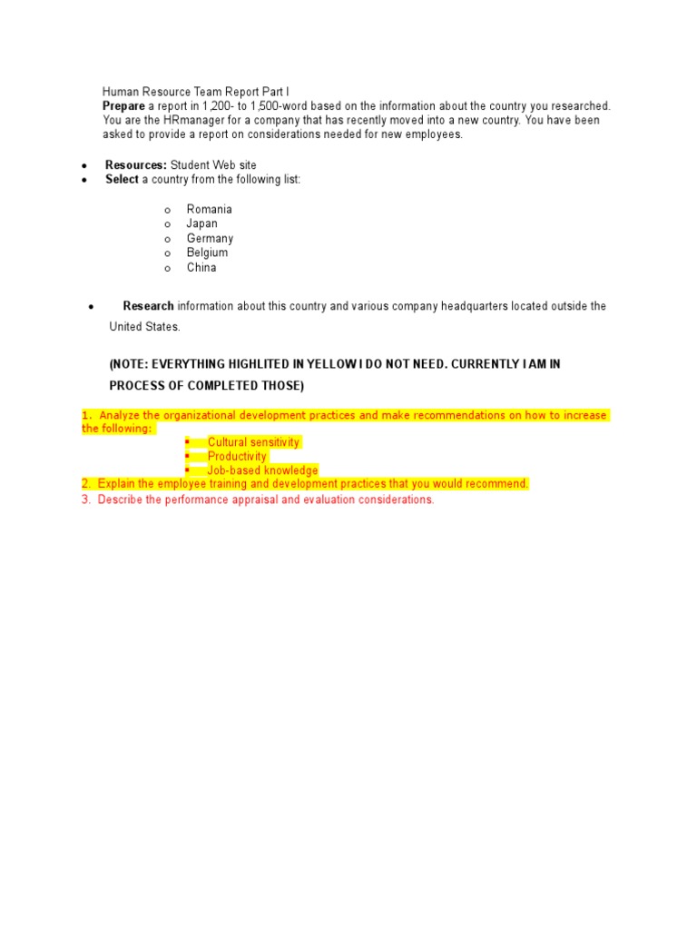 Brainmass Help WK 4 | PDF