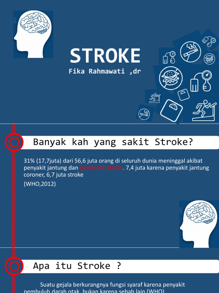 Penyuluhan Stroke Prolanis | PDF