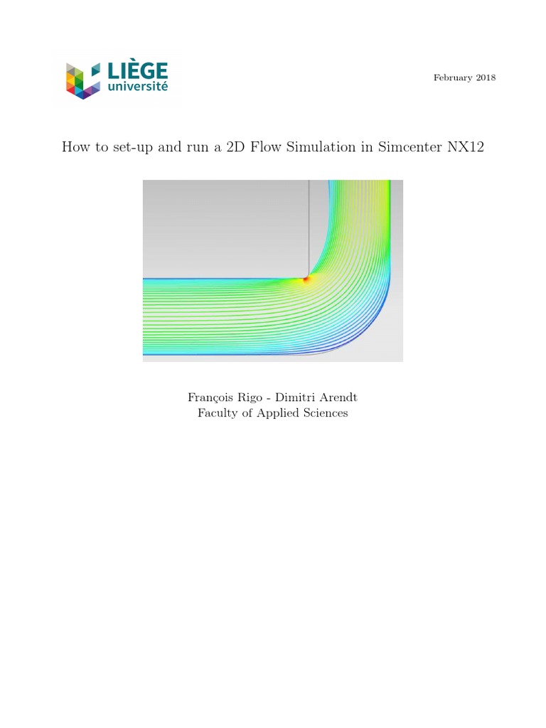 Simcenter NX12 2D Flow Simulation Setup | PDF | Finite Element Method | Lift (Force)