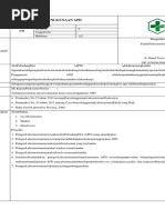 Check List Monitoring Penggunaan APD | PDF