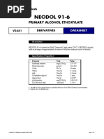 Shell Chemicals NEODOL Brochure | PDF | Carbon Dioxide | Surfactant