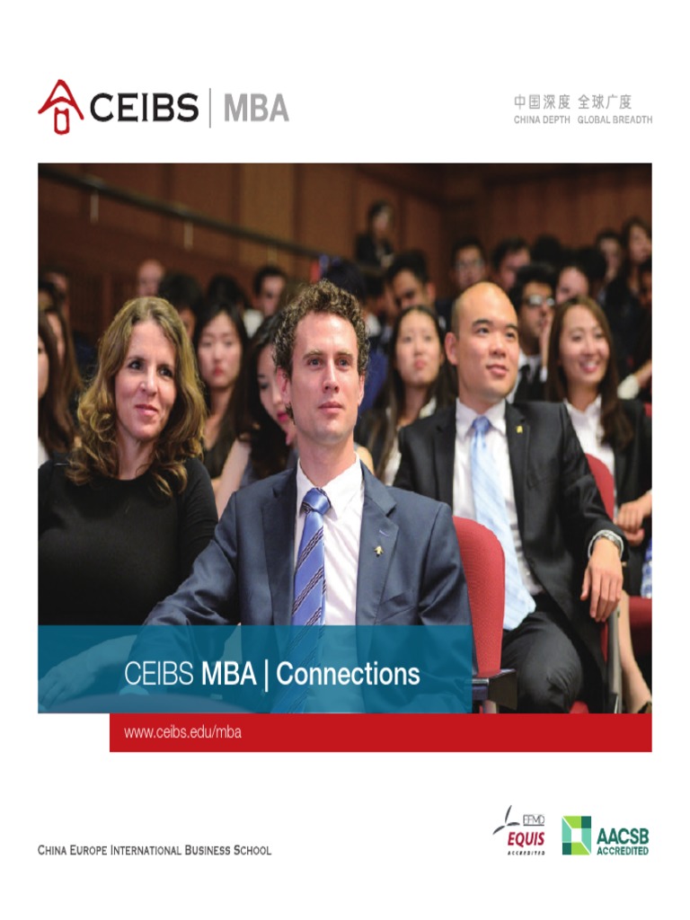 CEIBS MBA: Global Career Launch | PDF | Master Of Business ...