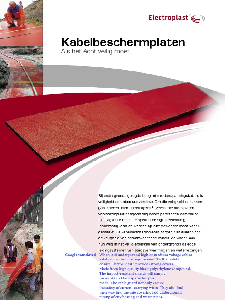 Leaflet Cable Protection Plates | PDF