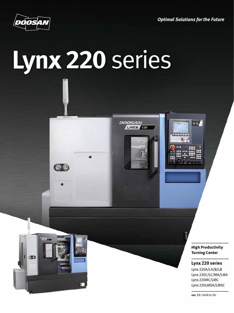 Lynx 220 Series English PDF | PDF | Horsepower | Industrial Processes