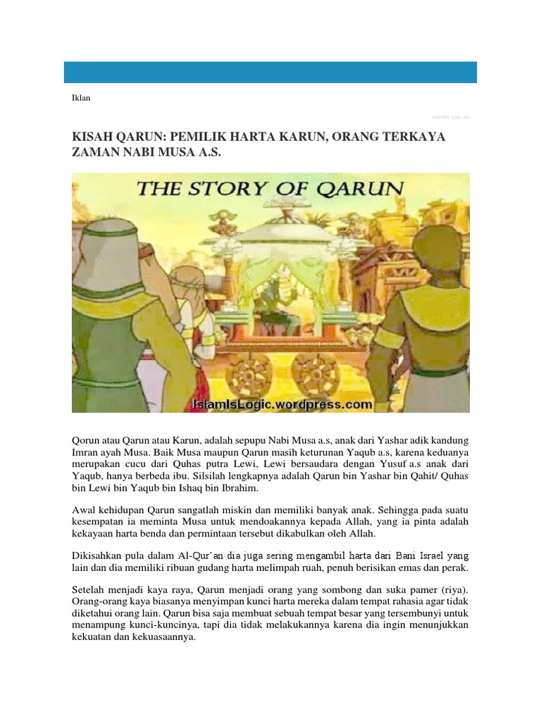 Kisah Qarun | PDF