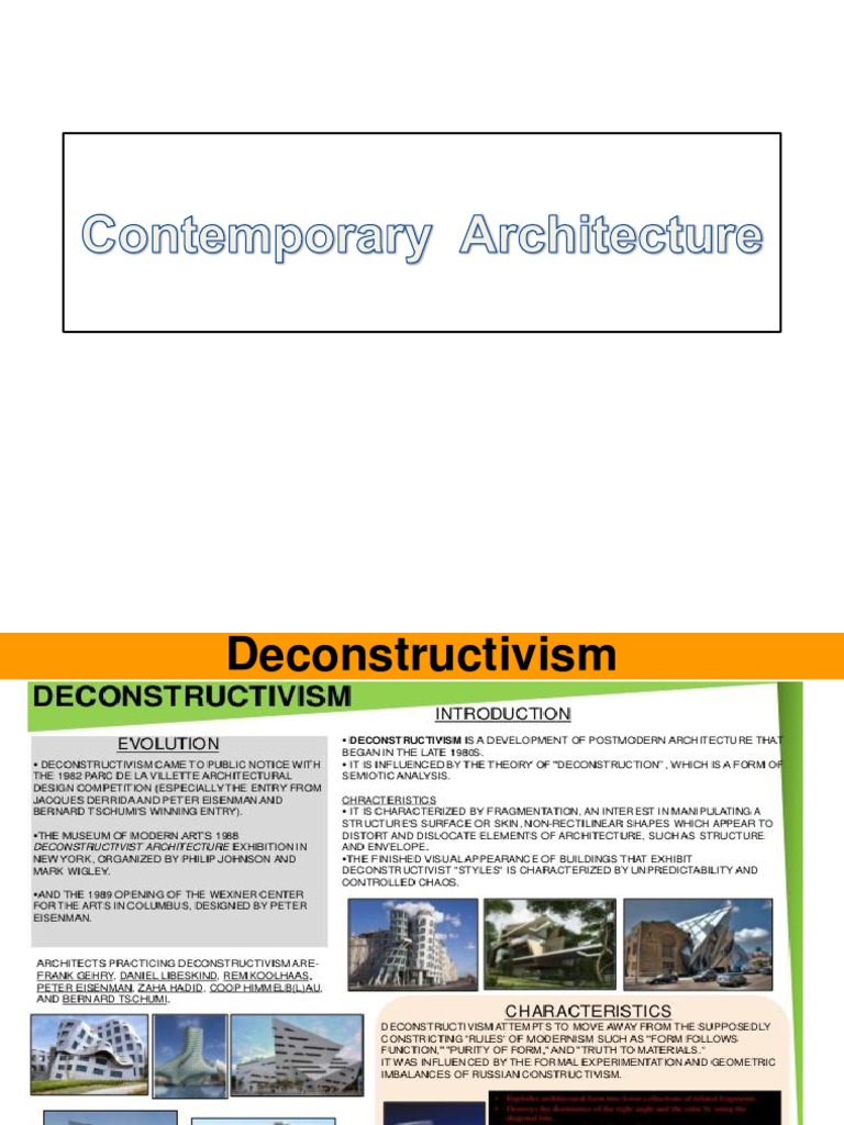 Contemporary Architecture | PDF | Minimalism | Aesthetics