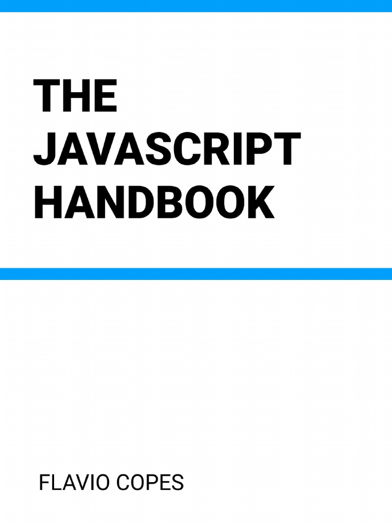 Javascript Handbook Pdf Java Script Scope Computer Science