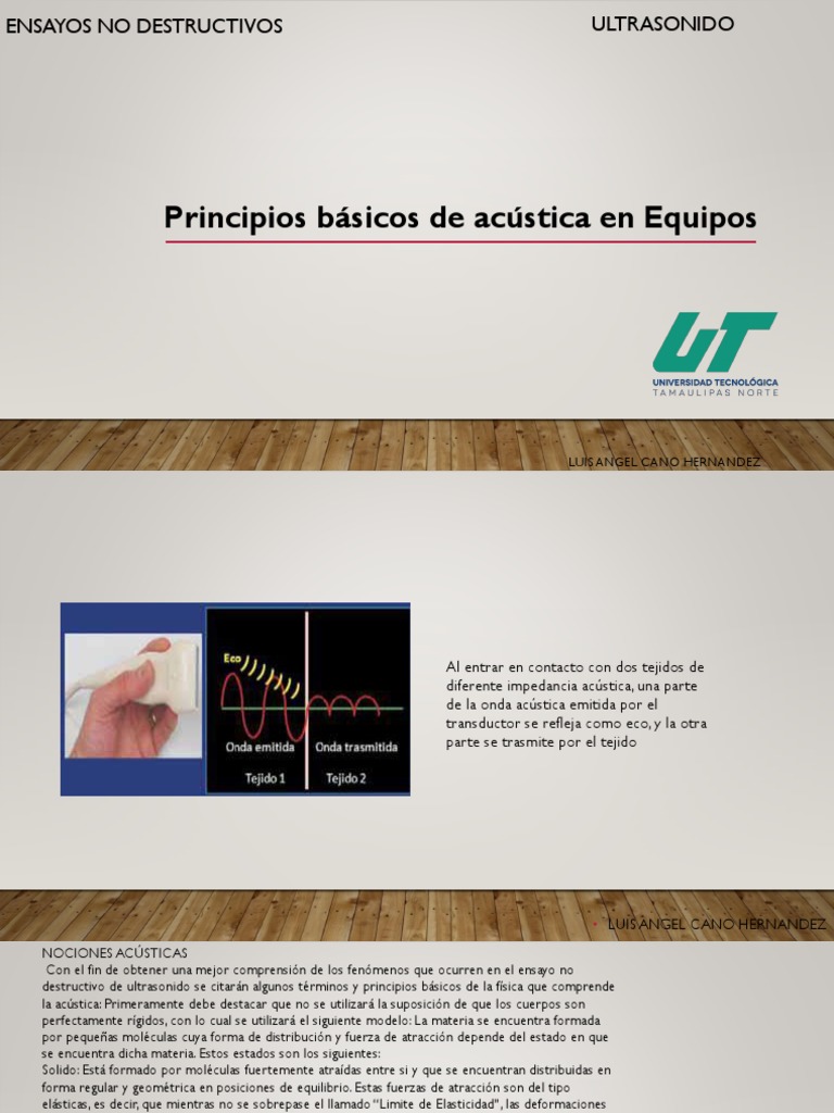 5.2 Principios Basicos de Acustica en Equipos | PDF | Olas | Líquidos