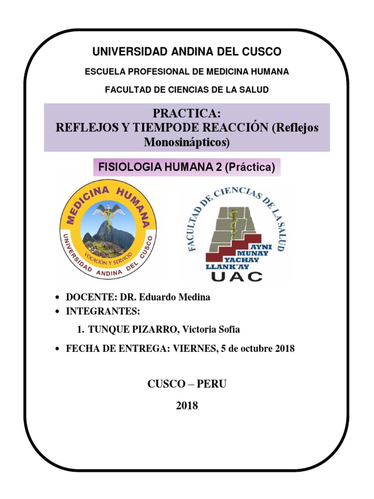 REFLEJOS - MONOSINAPTICOS Fisio2 | PDF | Unión neuromuscular | Sinapsis