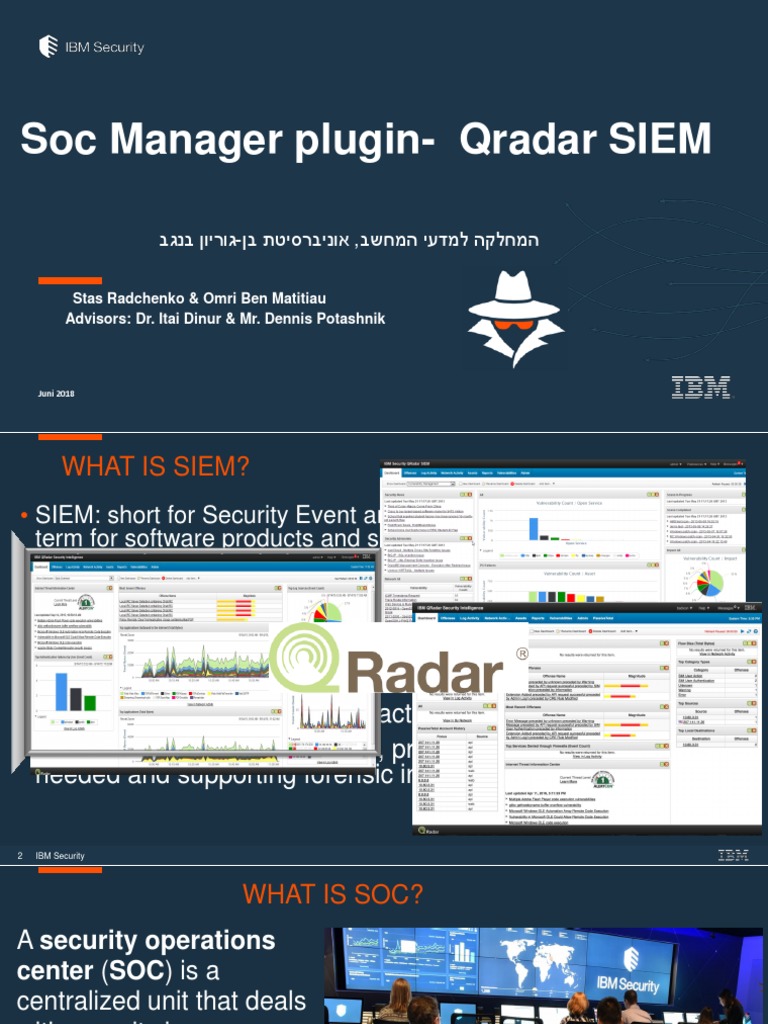 SOC Manager Slides | PDF | Application Software | Online And Offline