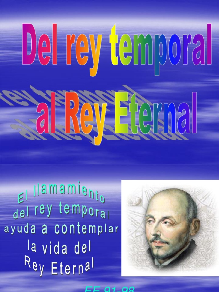 Oracion Rey Temporal Rey Eternal | PDF