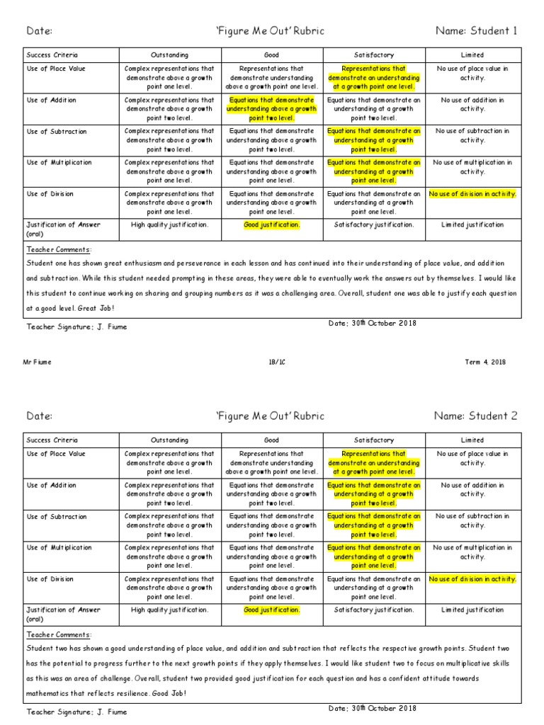 Figure Me Out Rubric | PDF | Rubric (Academic) | Theory Of Justification