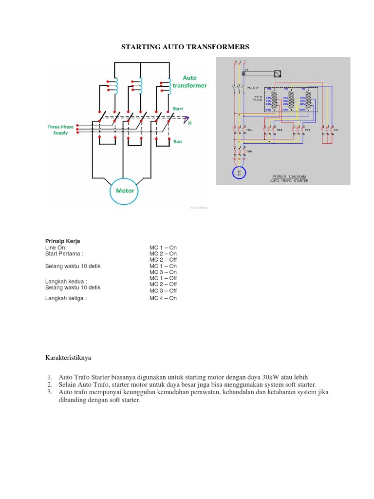Starting Auto Transformers | PDF