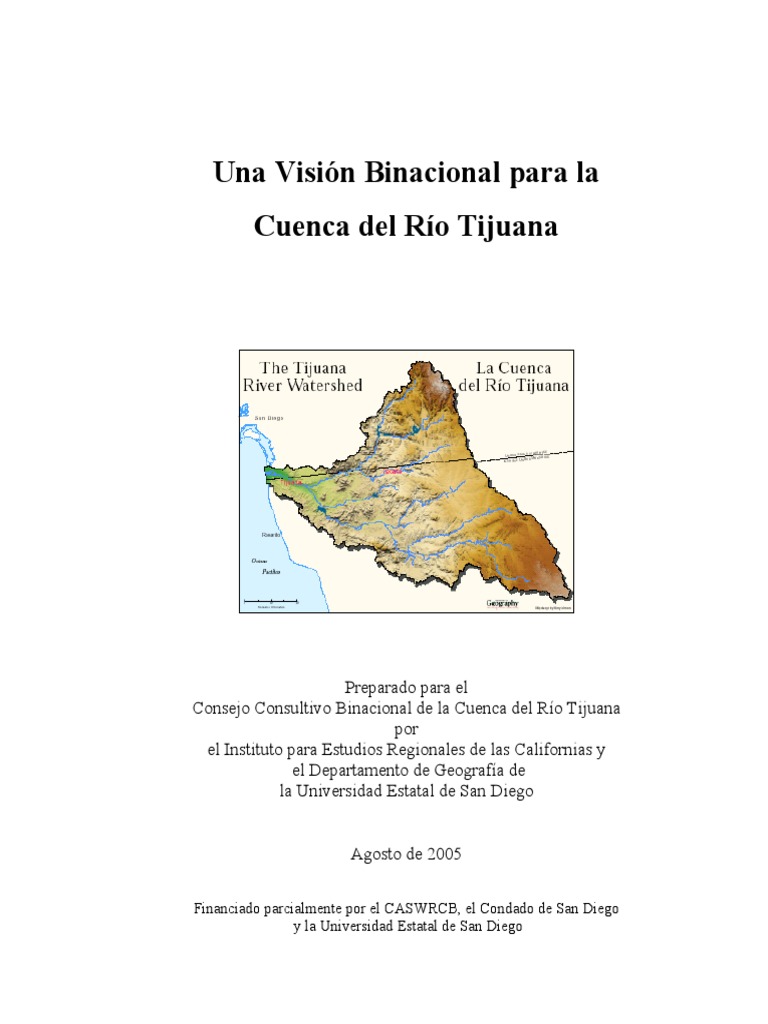 Cuenca Del Rio Tijuana Vision Binacional | PDF | Residuos | Contaminación