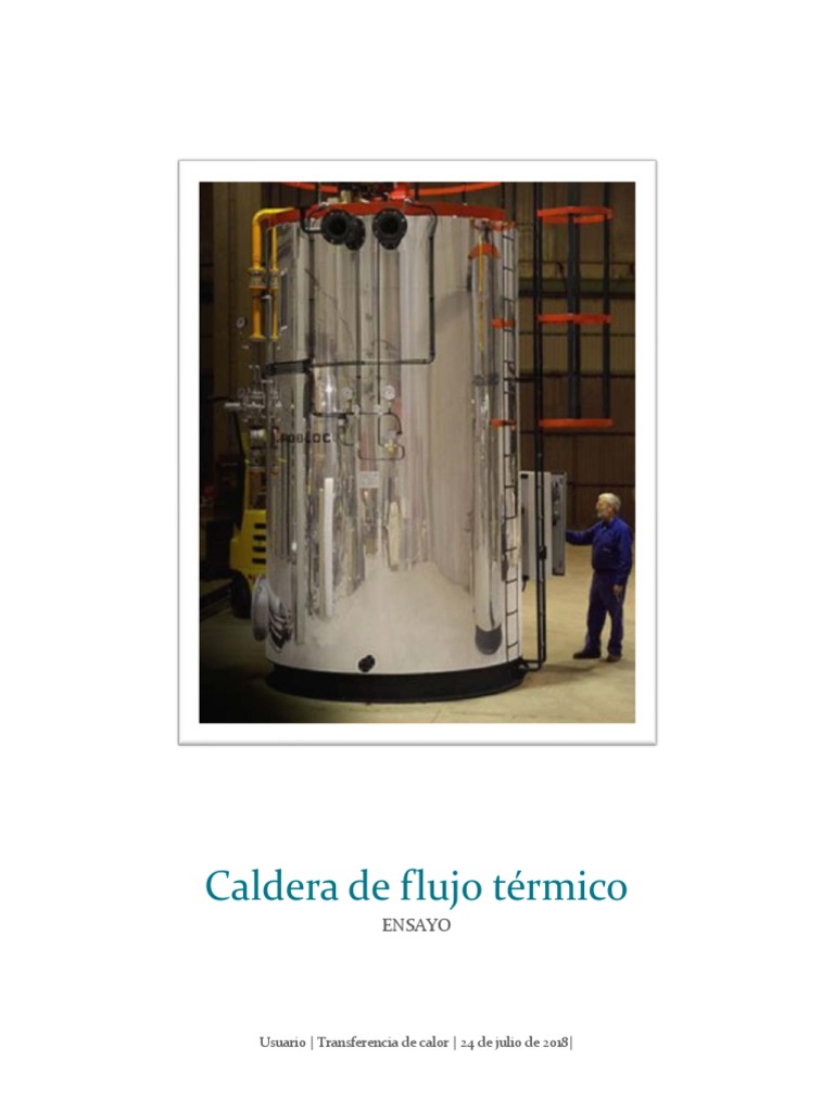 Caldera de Flujo Termico | PDF | Calor | Caldera
