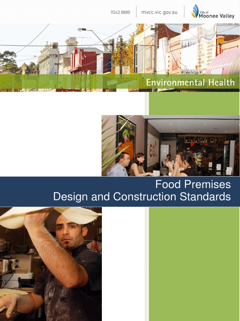 Food Premises Design and Construction Standards Plain | PDF ...