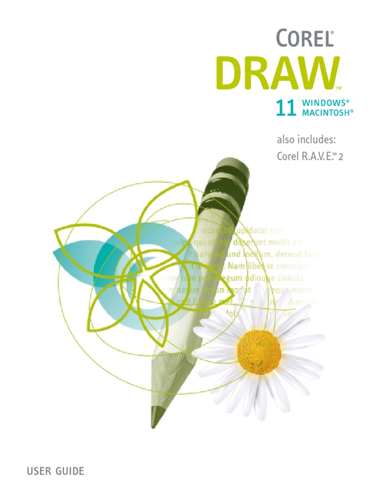 CorelDRAW 11 and Corel RAVE 2 User Guide | PDF | Operating System ...