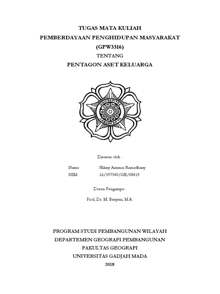 Pentagonal Aset Keluarga dalam Pemberdayaan | PDF