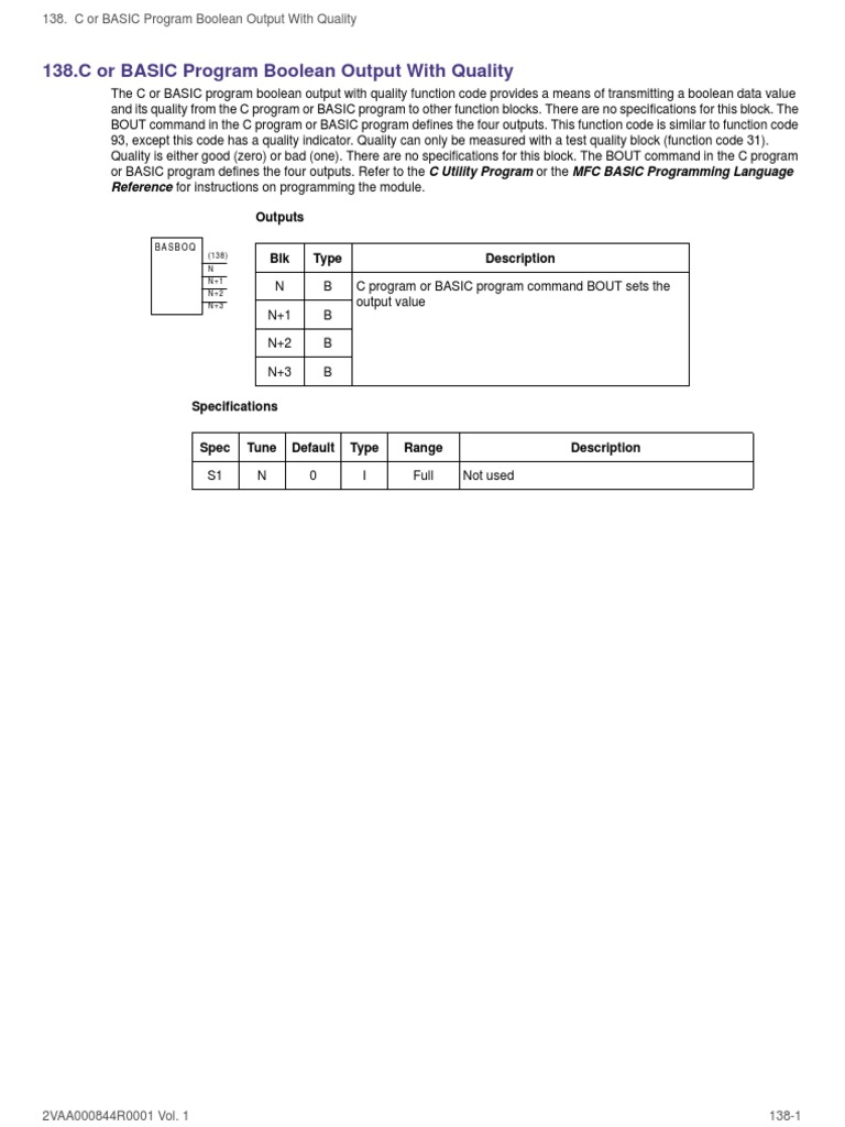 C/BASIC Boolean Output Guide | PDF | Computers