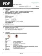 Disinfectant Safety Guide | PDF | Toxicity | Prevention