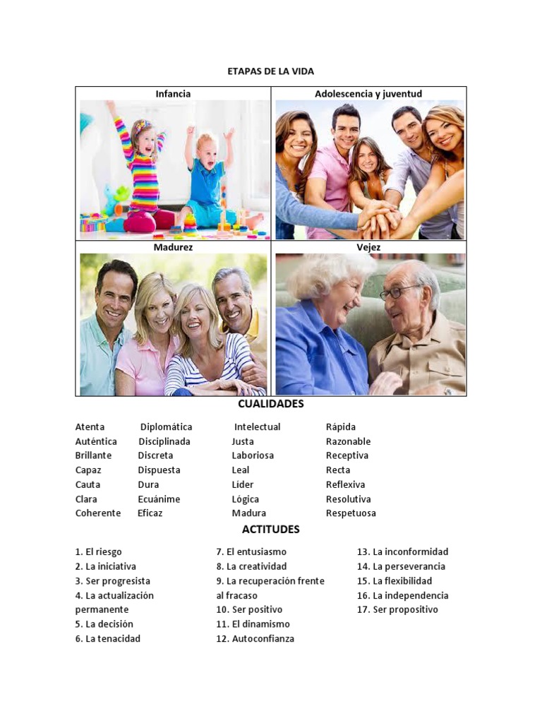 4 Etapas de La Vida | PDF